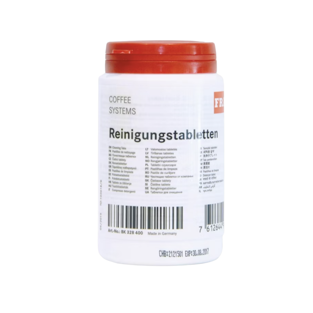 Franke Milk System Cleaning Tablets 100pk – WADDI